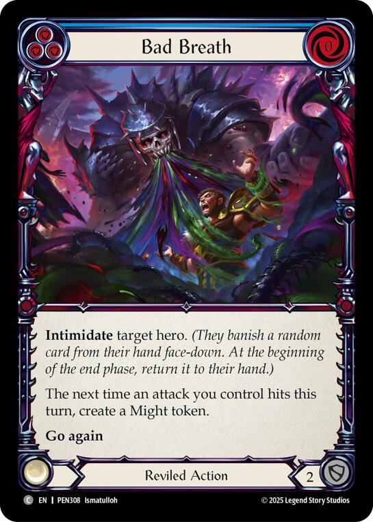 Bad Breath - Blue Compendium of Rathe | Flesh and Blood | CardTrader