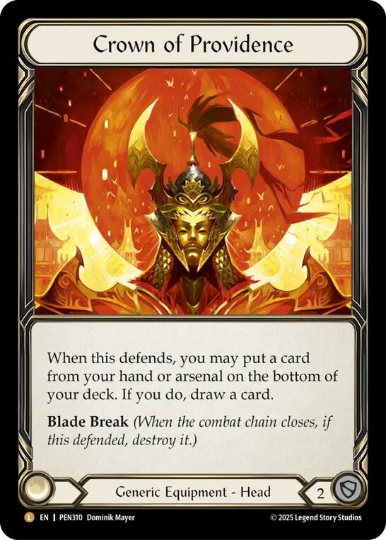 Crown of Providence Compendium of Rathe | Flesh and Blood | CardTrader