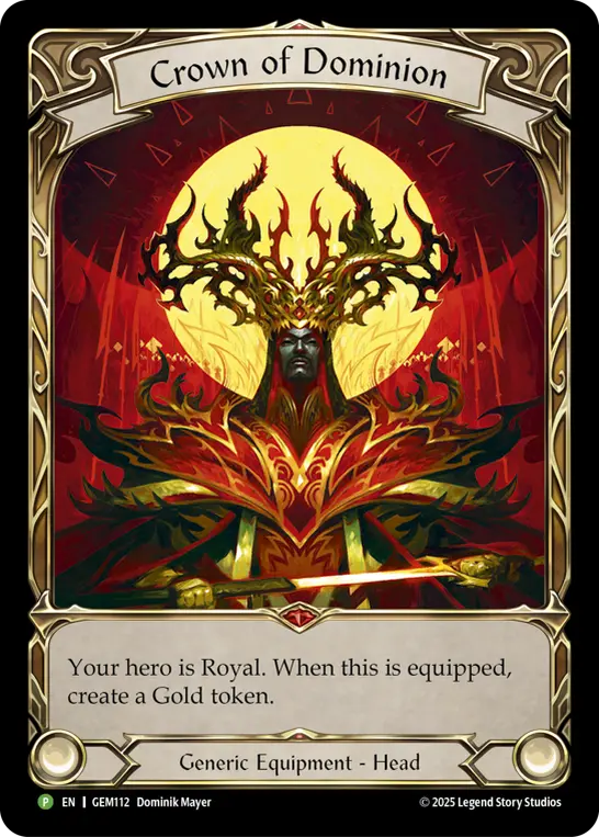 Crown of Dominion GEM Pack | Flesh and Blood | CardTrader