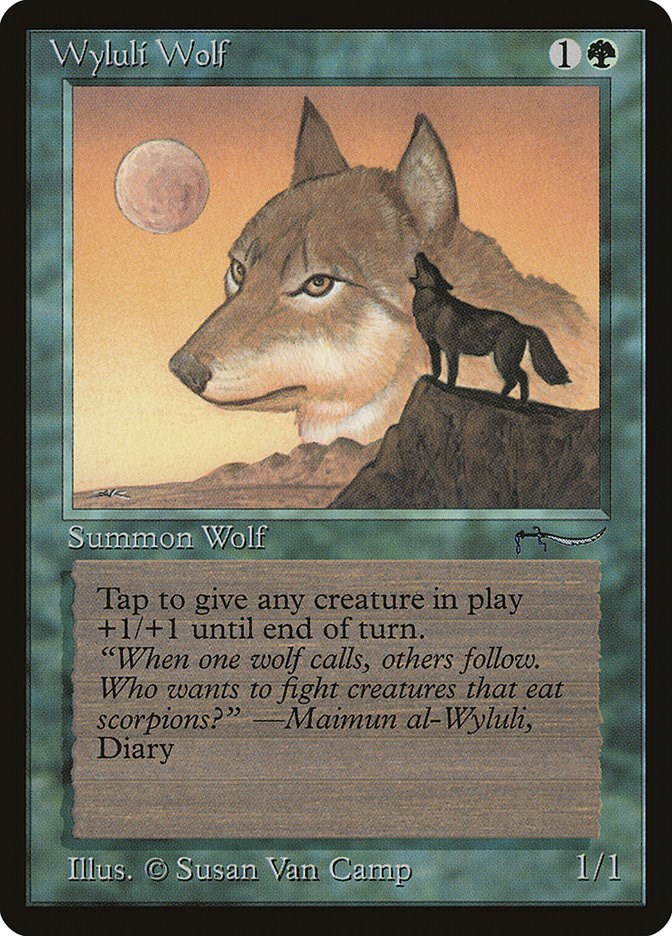 Lobo de Wyluli Arabian Nights | Magic | CardTrader