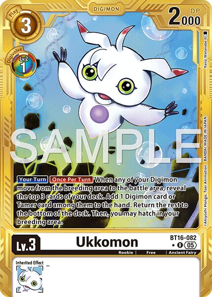 Ukkomon AD-01: Advanced Booster Digimon Generation | Digimon | CardTrader