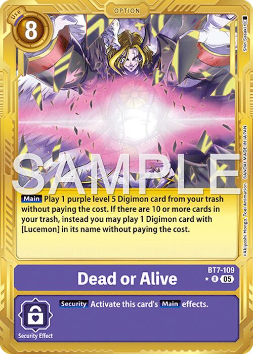 Dead or Alive AD-01: Advanced Booster Digimon Generation | Digimon ...