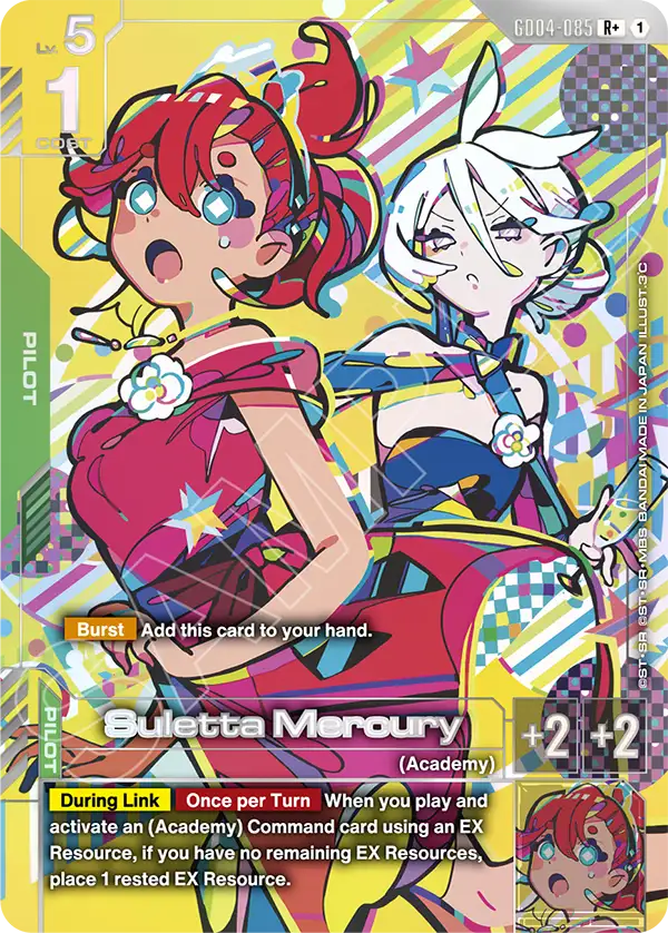 Suletta Mercury GD-04: Phantom Aria | Gundam | CardTrader