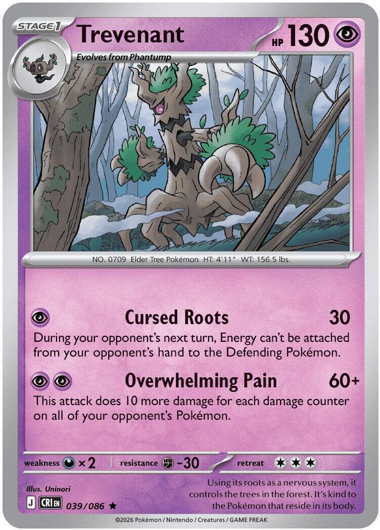 Trevenant [Energy Press] Chaos Rising | Pokémon | CardTrader