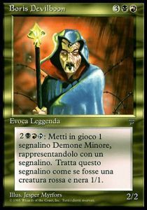 Boris Devilboon Legends Italian | Magic | CardTrader