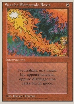 Red Elemental Blast Foreign White Bordered | Magic | CardTrader