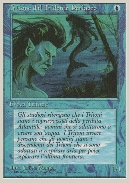 Merfolk of the Pearl Trident Foreign White Bordered | Magic | CardTrader