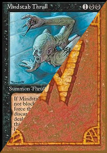 Mindstab Thrull Fallen Empires: Wyvern Misprints | Magic | CardTrader
