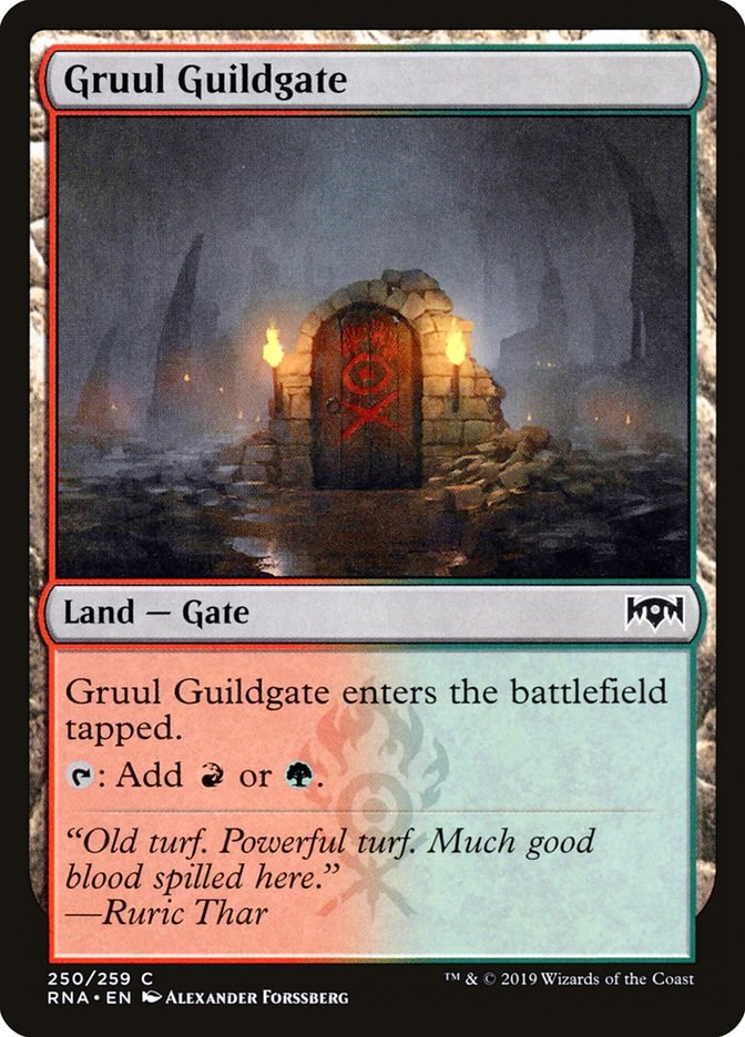 Gruul Guildgate Ravnica Allegiance | Magic | CardTrader