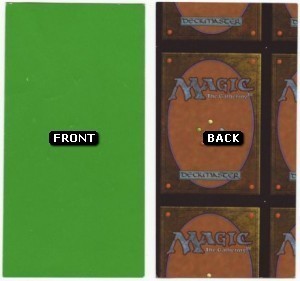 Green Long Strip Filler Card Filler Cards | Magic | CardTrader
