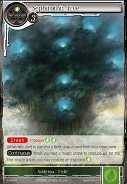 Sephirothic Tree The War of Valhalla | Force of Will | CardTrader