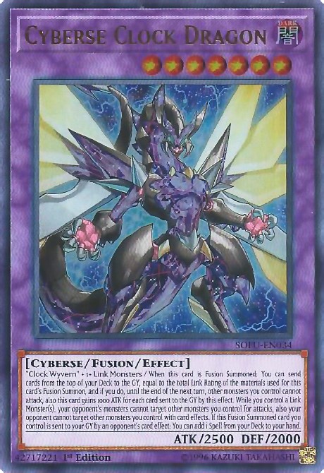 Cyberse Clock Dragon Soul Fusion | Yu-Gi-Oh! | CardTrader