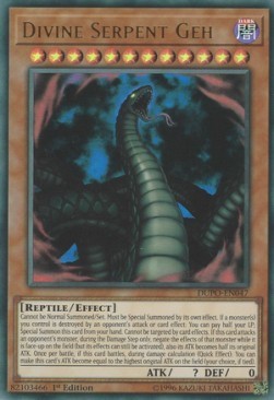 Divine Serpent Geh Duel Power | Yu-Gi-Oh! | CardTrader