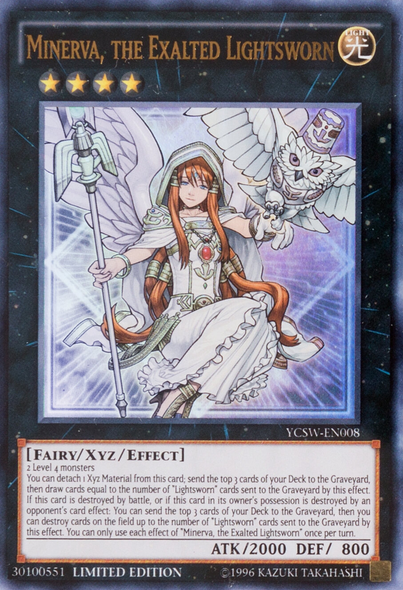Minerva, the Exalted Lightsworn Yu-Gi-Oh! Championship Series Prize ...