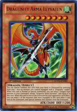 Dragunity Arma Leyvaten Structure Deck: Dragunity Legion | Yu-Gi-Oh ...