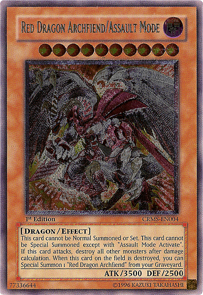 Red Dragon Archfiend/Assault Mode Crimson Crisis | Yu-Gi-Oh! | CardTrader