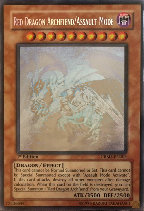 Red Dragon Archfiend/Assault Mode Crimson Crisis | Yu-Gi-Oh! | CardTrader