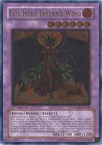 Evil Hero Inferno Wing Gladiator's Assault | Yu-Gi-Oh! | CardTrader