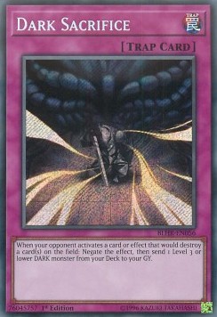 Dark Sacrifice Battles of Legend: Hero's Revenge | Yu-Gi-Oh! | CardTrader