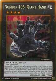 All versions from all sets for Number 106: Giant Hand | CardTrader