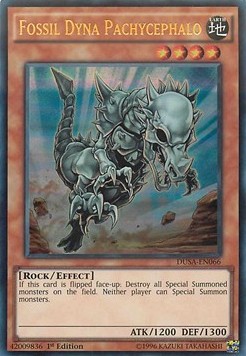 Fossil Dyna Pachycephalo Duelist Saga | Yu-Gi-Oh! | CardTrader