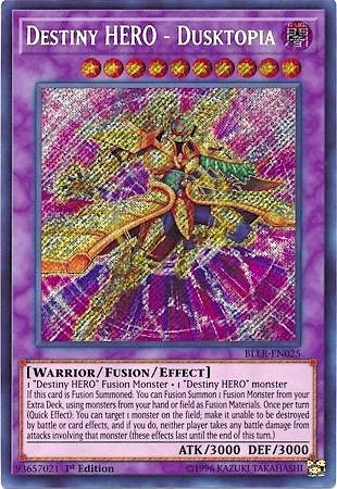 Destiny HERO - Dusktopia Battles of Legend: Light's Revenge | Yu-Gi-Oh! | CardTrader