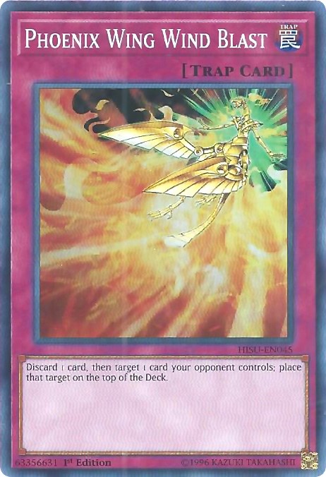 Phoenix Wing Wind Blast Hidden Summoners | Yu-Gi-Oh! | CardTrader