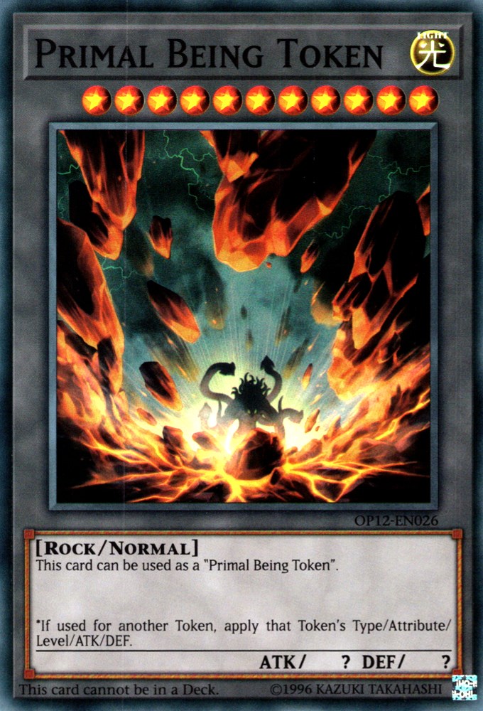 Primal Being Token OTS Tournament Pack 12 | Yu-Gi-Oh! | CardTrader