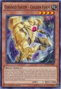 Gogogo Golem - Golden Form Secrets of Eternity | Yu-Gi-Oh! | CardTrader