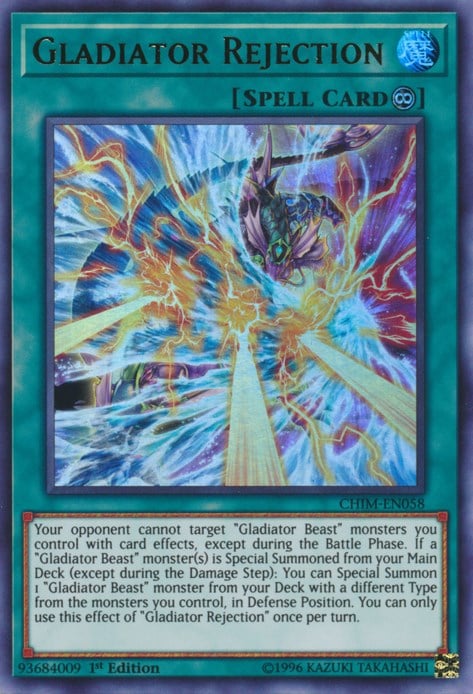 Gladiator Rejection Chaos Impact | Yu-Gi-Oh! | CardTrader