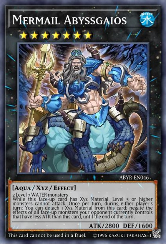 Mermail Abyssgaios Abyss Rising | Yu-Gi-Oh! | CardTrader