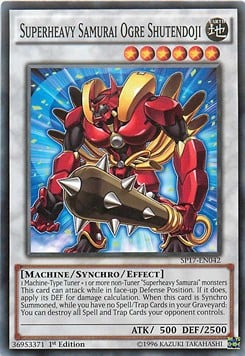 Superheavy Samurai Ogre Shutendoji Star Pack Battaglia Campale | Yu-Gi ...