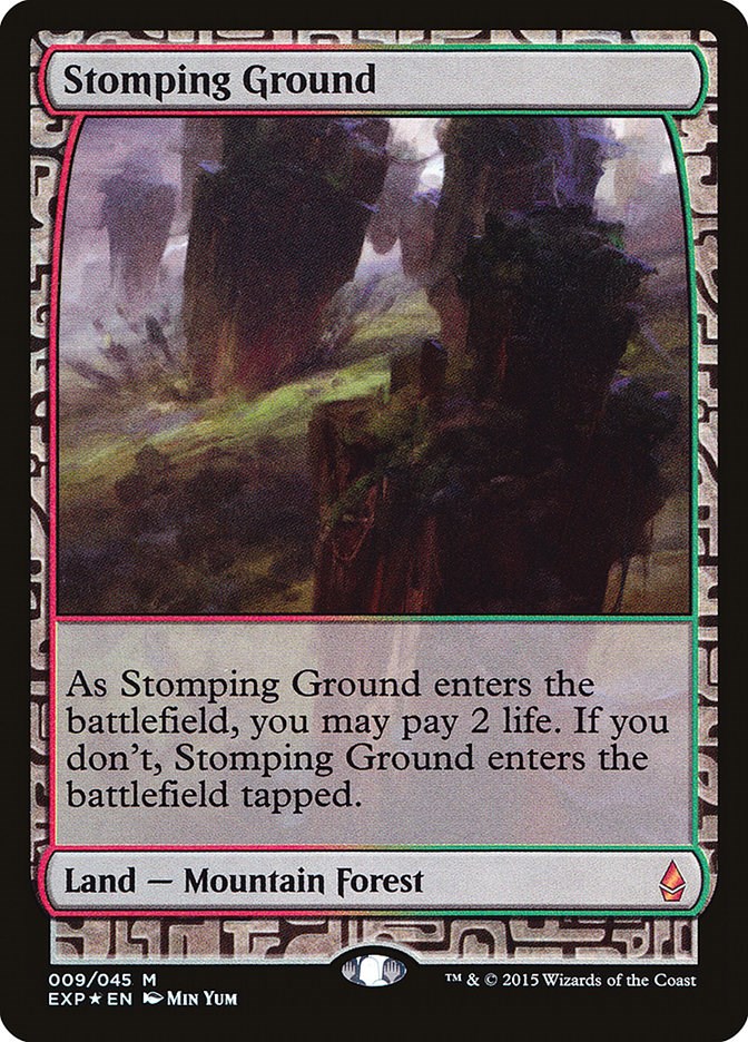 Stomping Ground Zendikar Expeditions | Magic | CardTrader